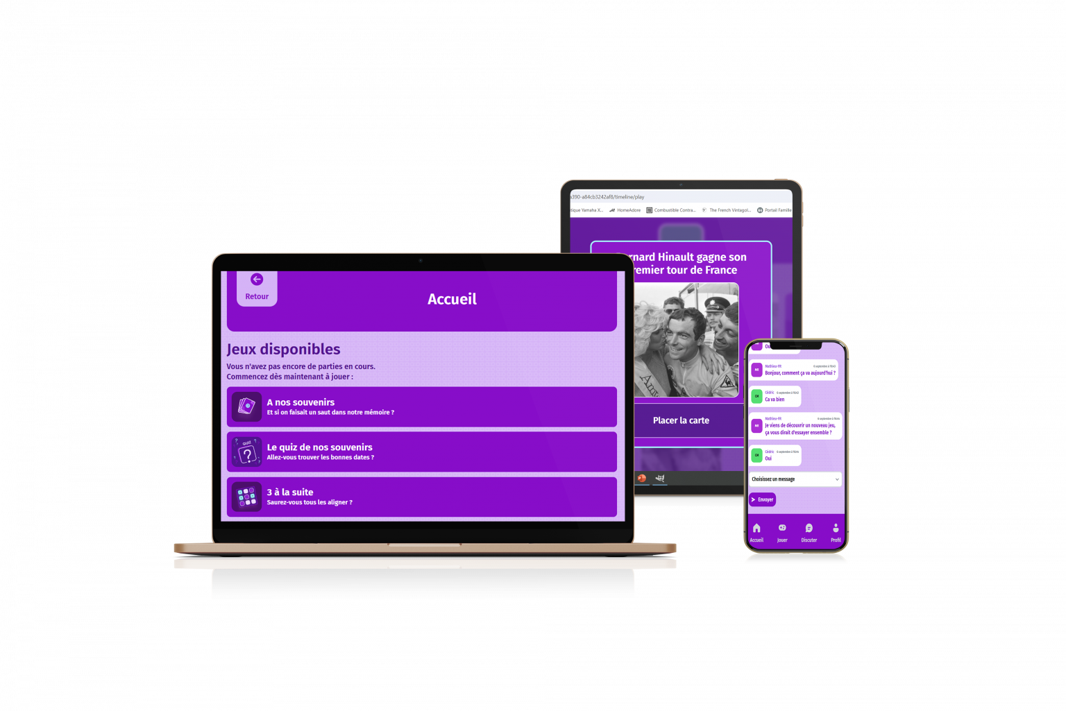 Gena-App pour les particuliers | Jeux numériques en intergénération
